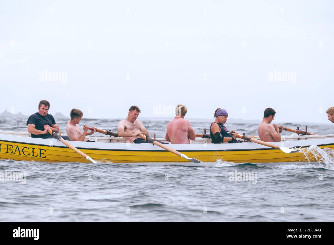 St mary's scilly gig racing hi-res stock photography and images - Alamy