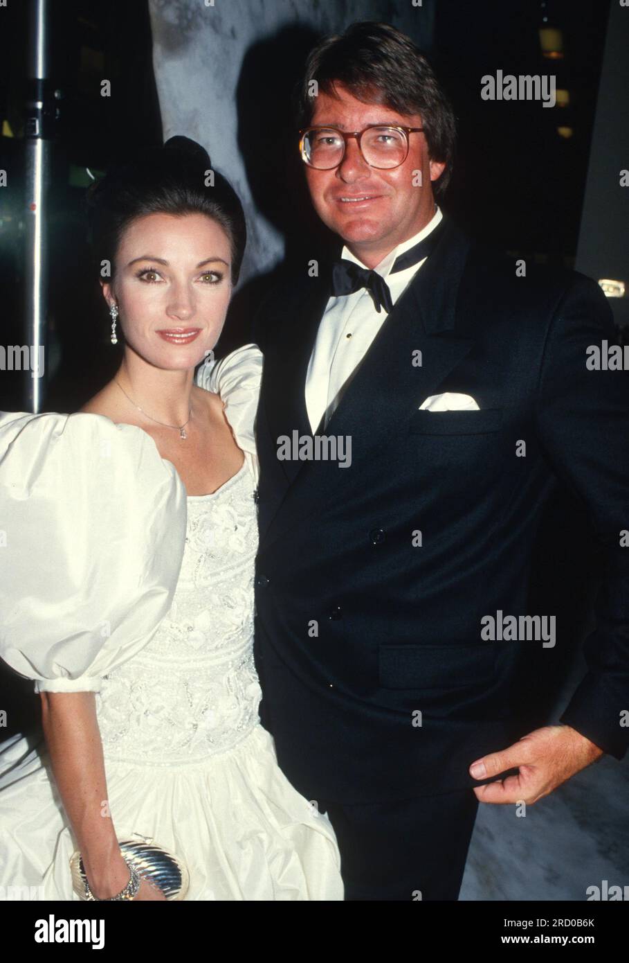1989 Jane Seymour David Flynn John Barrett/PHOTOlink Stock Photo - Alamy