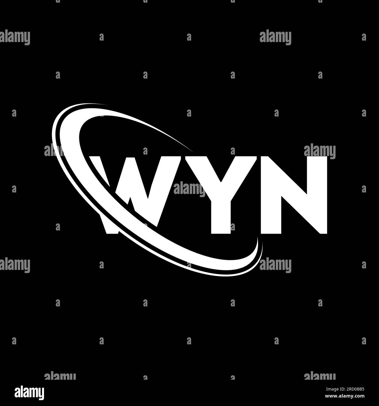 Wyn logo design hi-res stock photography and images - Alamy