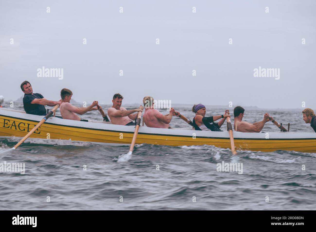 St mary's scilly gig racing hi-res stock photography and images - Alamy