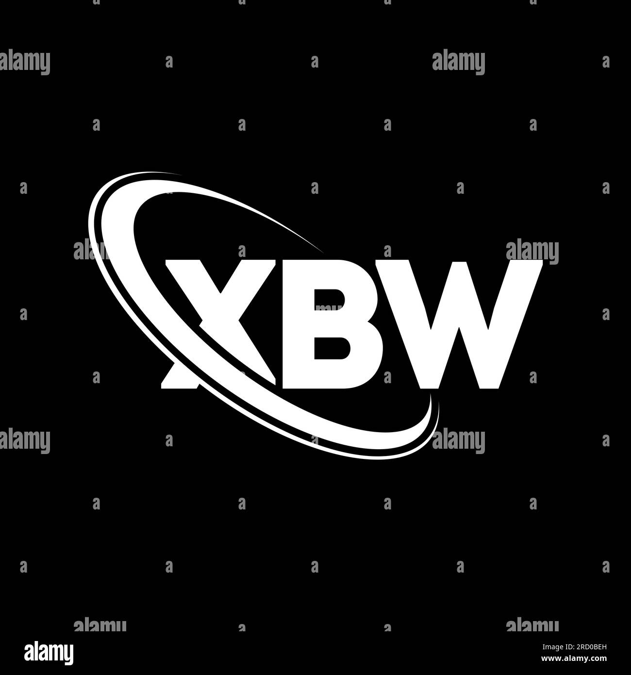 Xbw logo design Black and White Stock Photos & Images - Alamy
