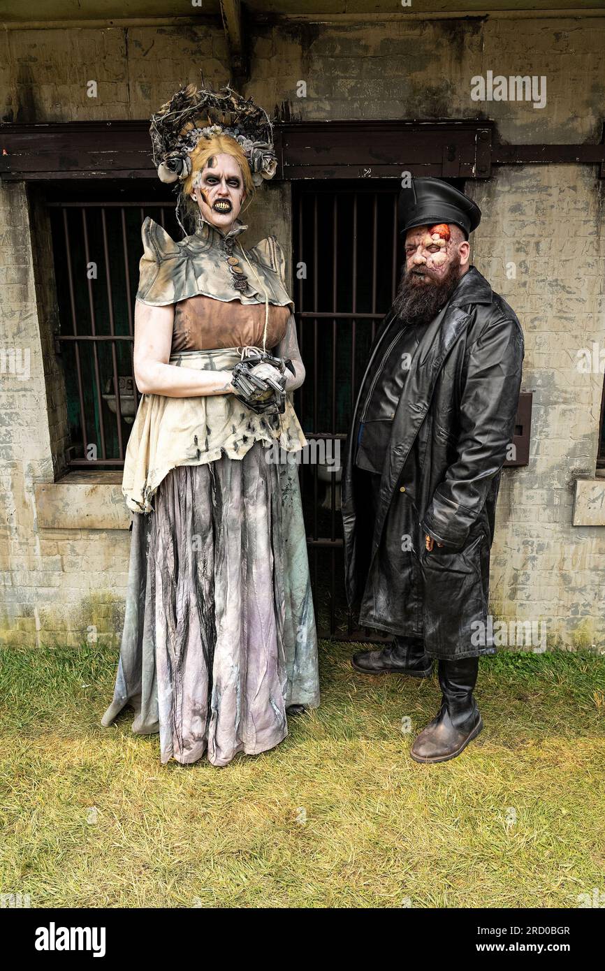 Ghost costumes at Inkcarceration Music and Tattoo Festival on Sunday ...