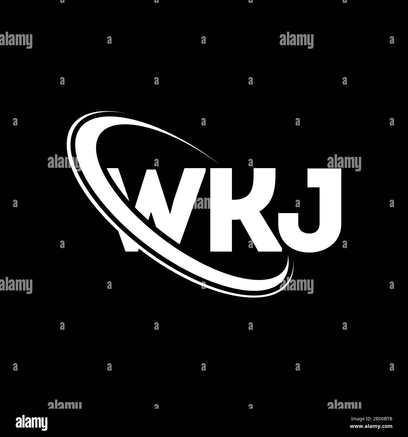 Wkj minimalist logo hi-res stock photography and images - Alamy