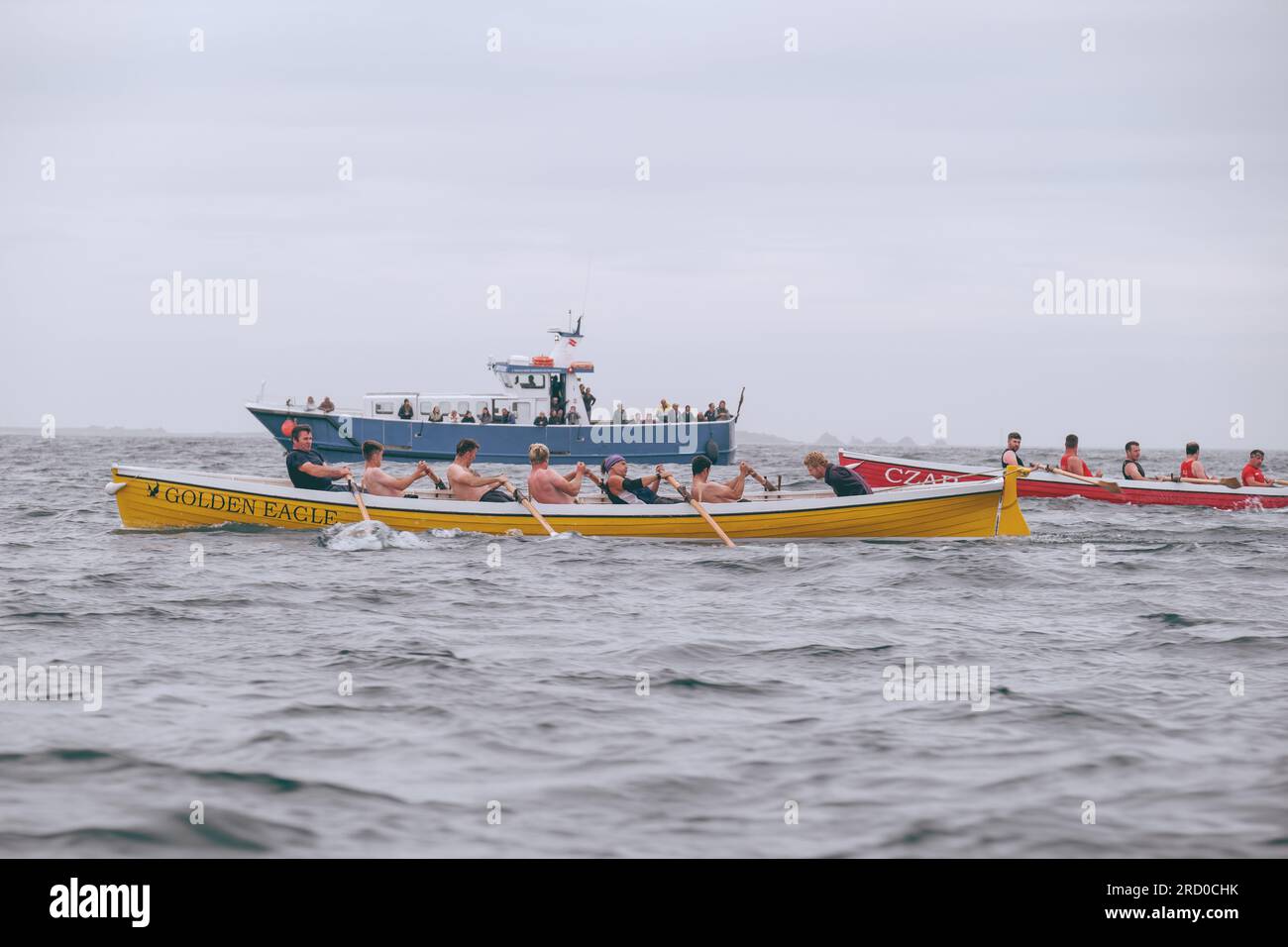 St mary's scilly gig racing hi-res stock photography and images - Alamy