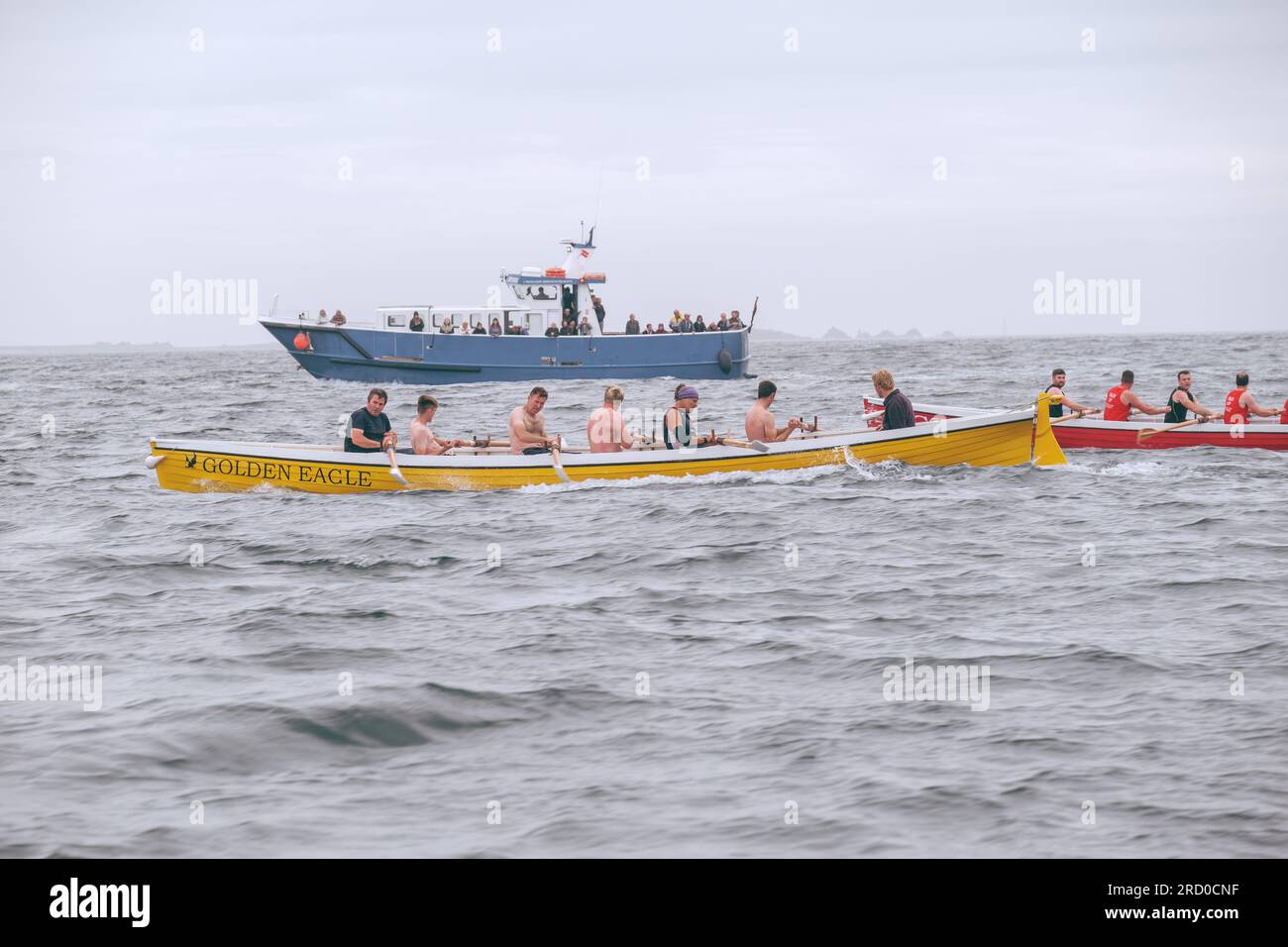 St mary's scilly gig racing hi-res stock photography and images - Alamy