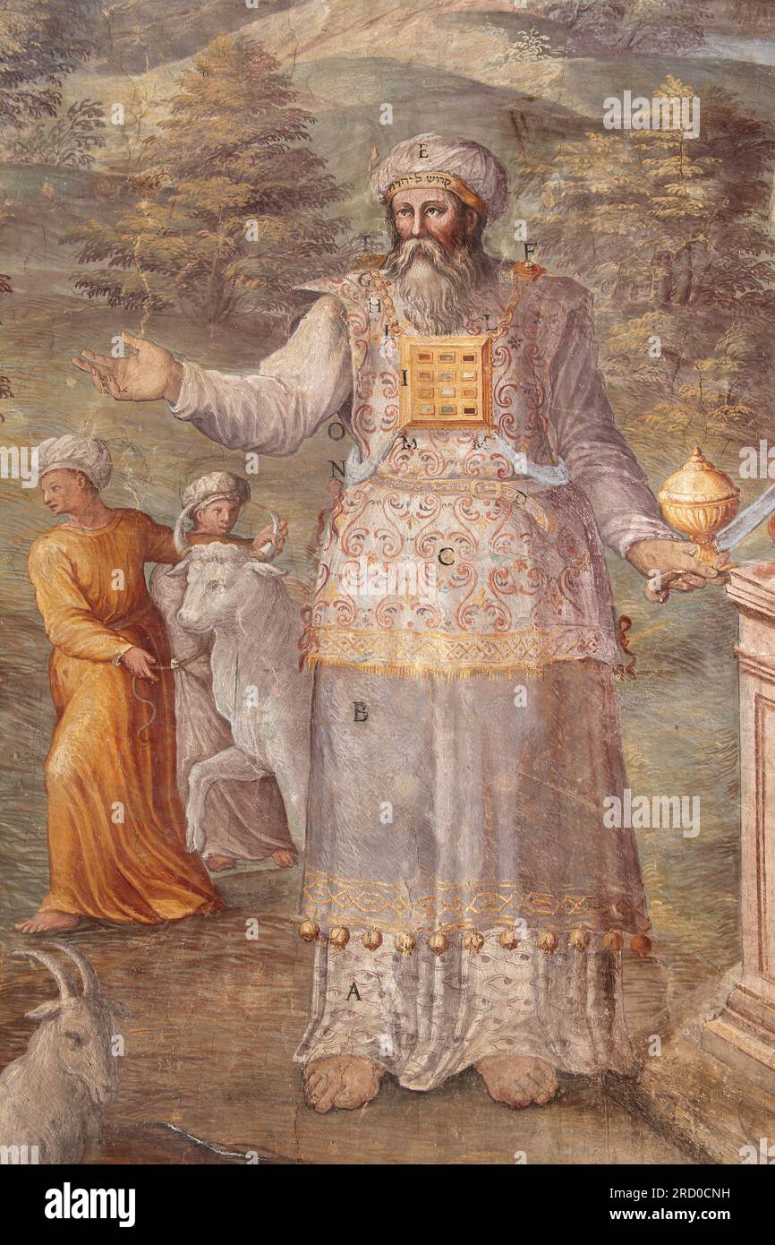 High priest Israel, Aaron, Monumental Library (Biblioteca Monumentale ...