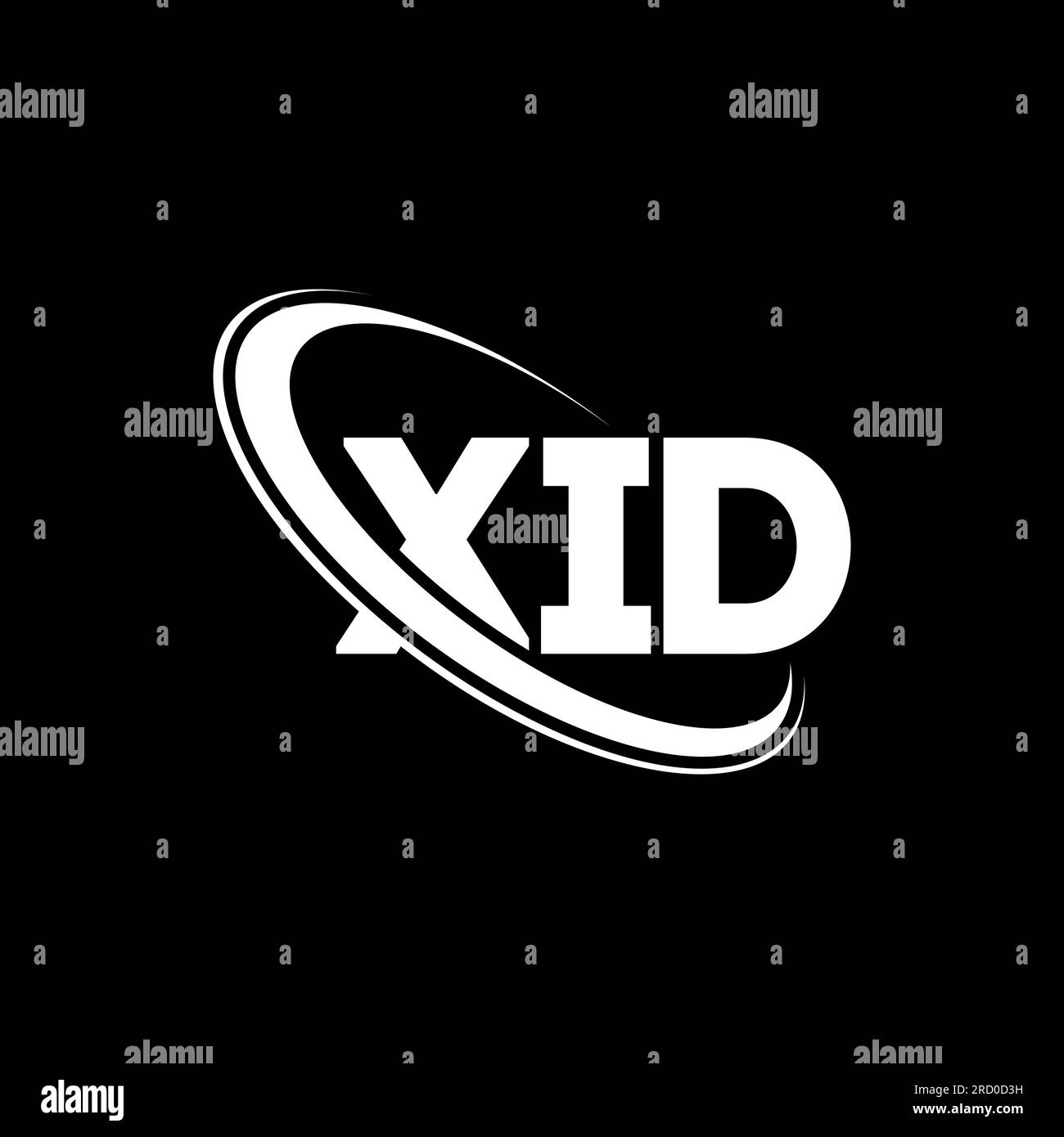 Xid logo design hi-res stock photography and images - Alamy