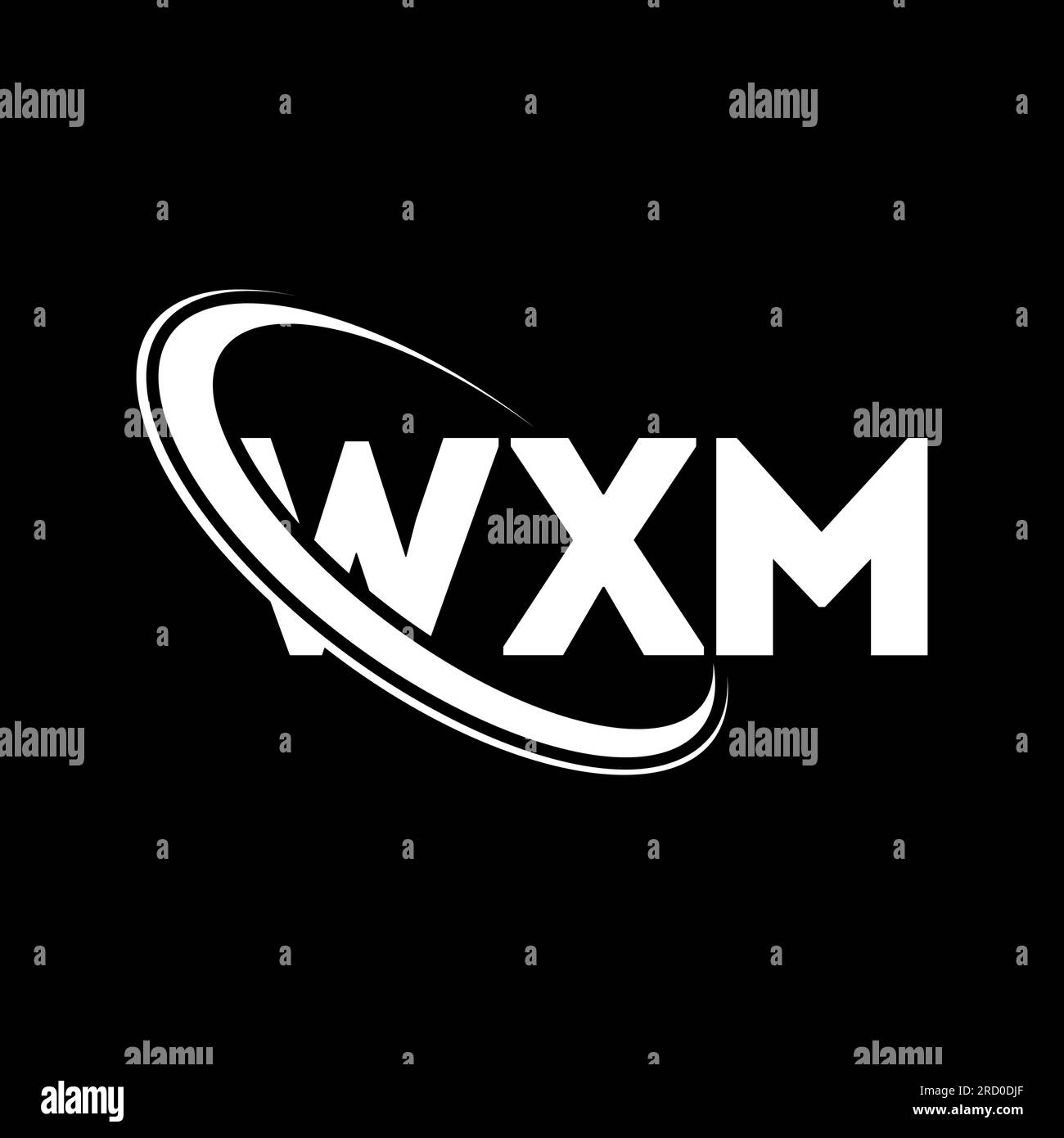 Wxm minimalist logo hi-res stock photography and images - Alamy