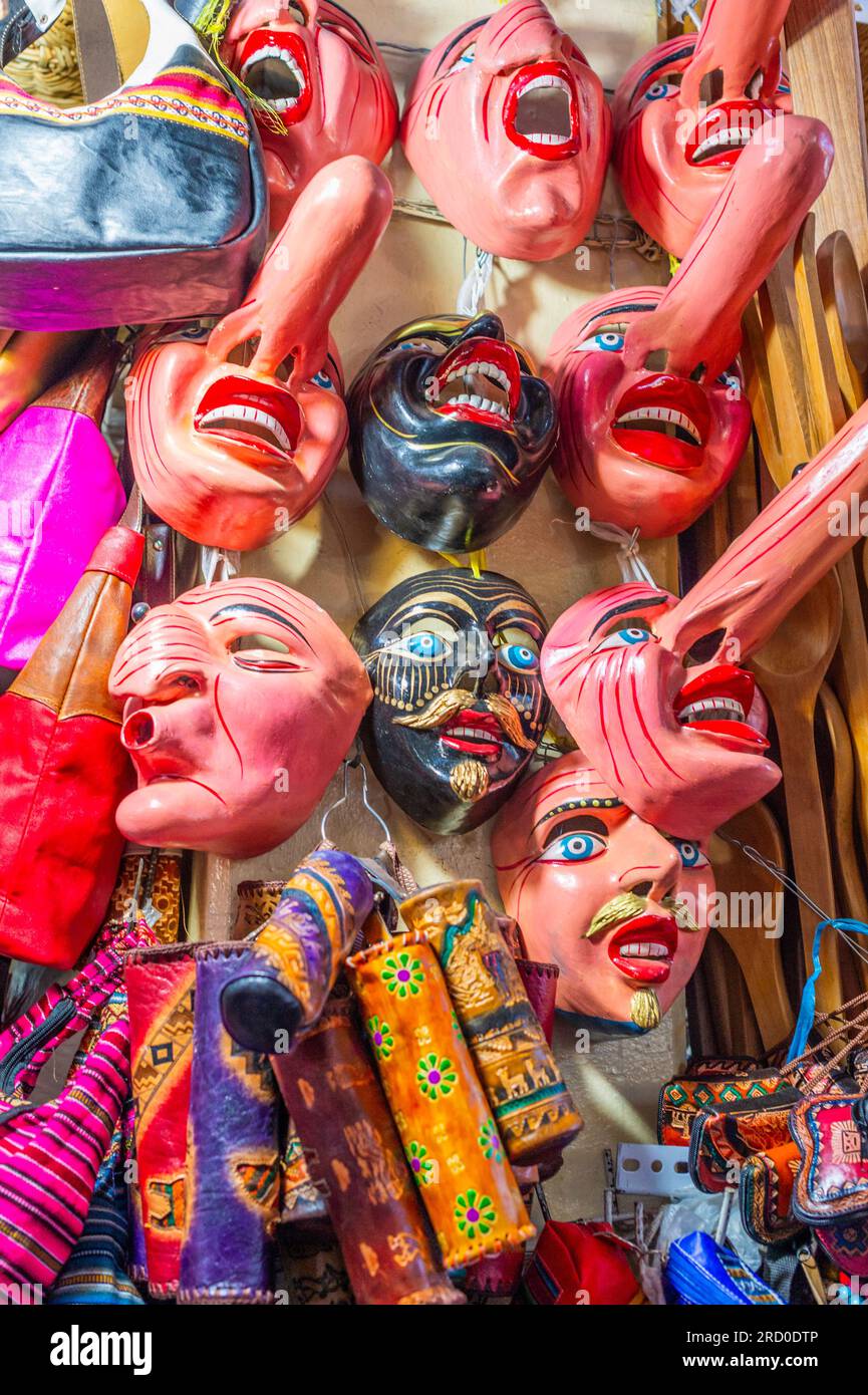 Peru gold souvenir hi-res stock photography and images - Alamy