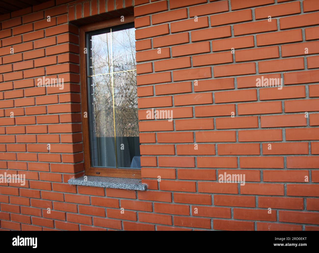 A fragment of decorative masonry of a brick wall Stock Photo - Alamy