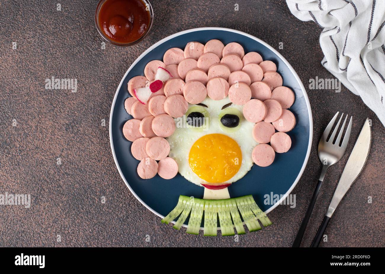 Funny Food Art Eggs