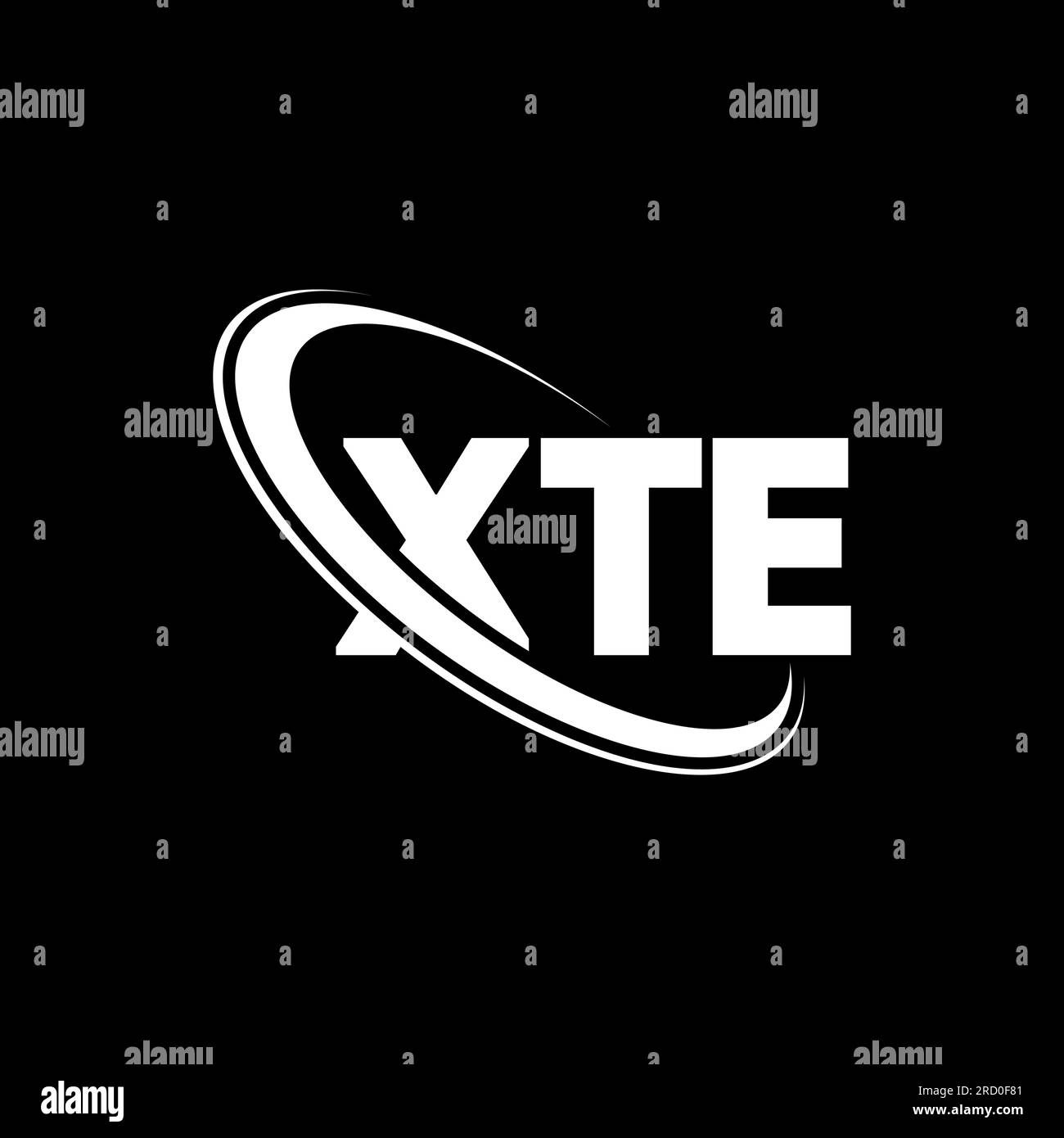 Xte logo design hi-res stock photography and images - Alamy
