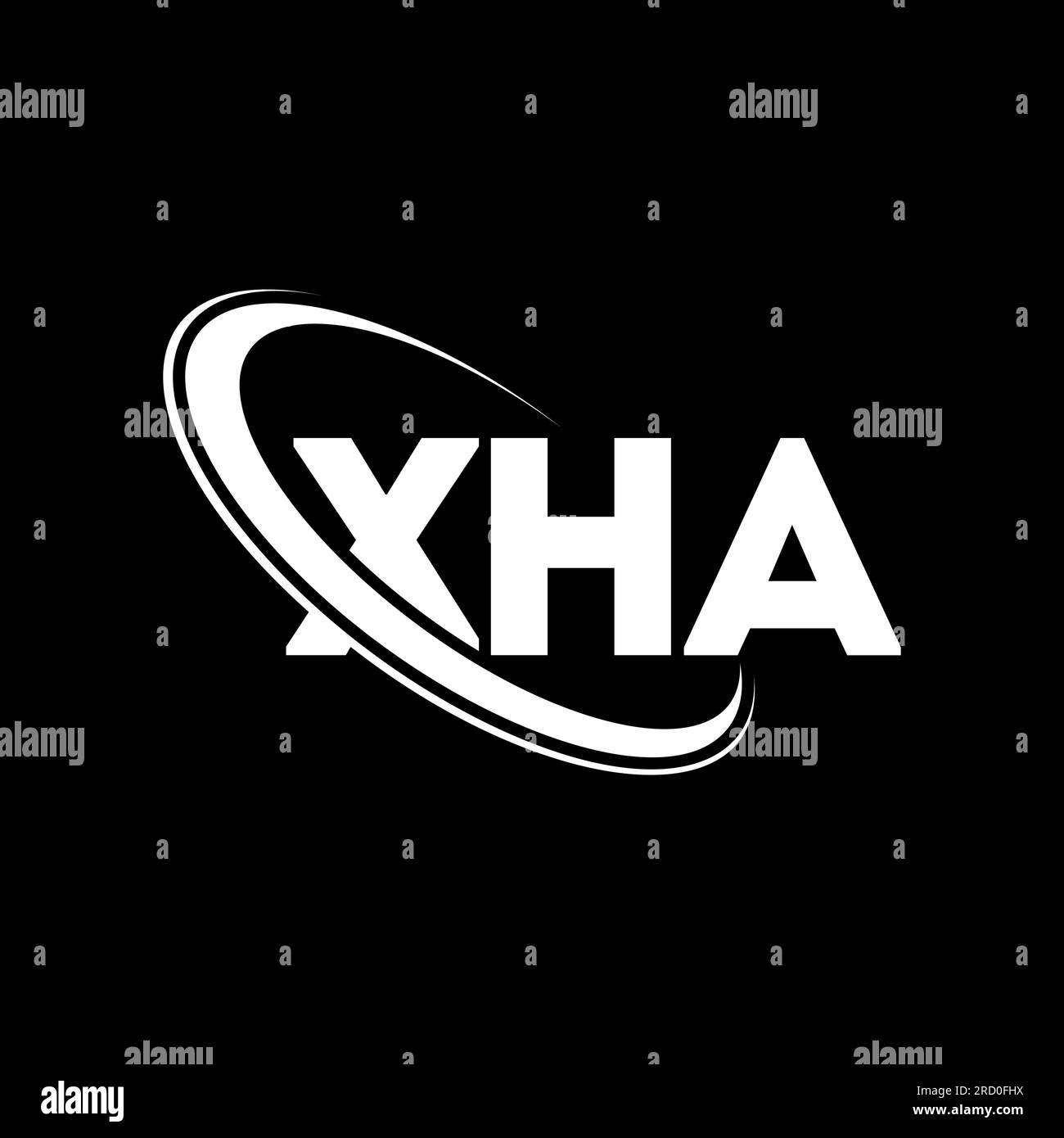 Xha logo design hi-res stock photography and images - Alamy
