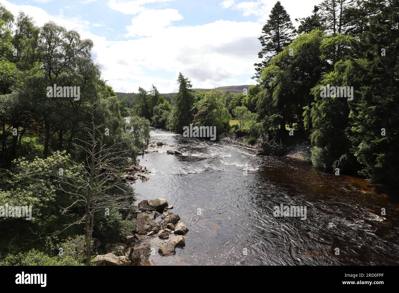 River Dee near Balmoral Scotland July 2023 Stock Photo - Alamy