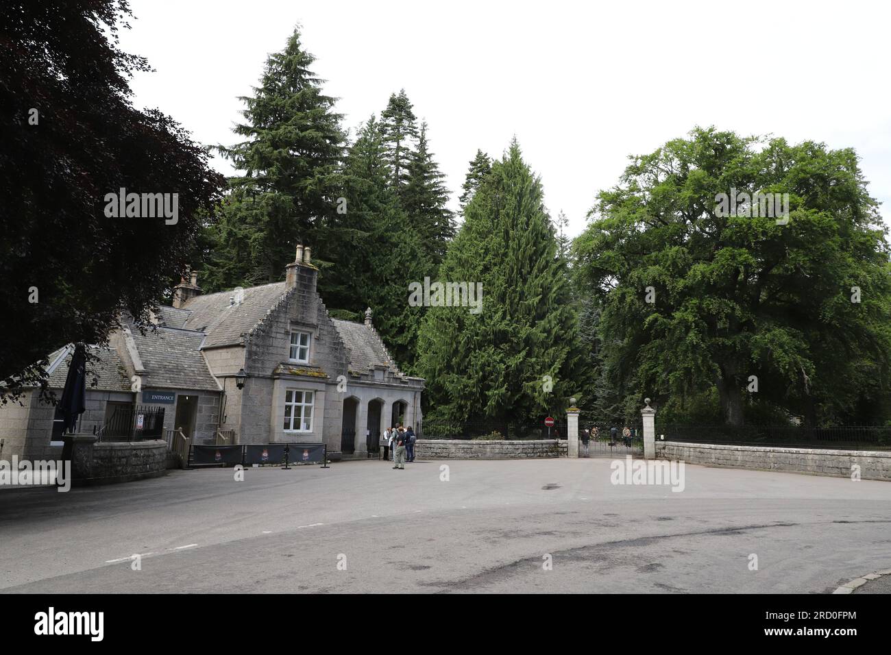 Balmoral estate entrance hi-res stock photography and images - Alamy