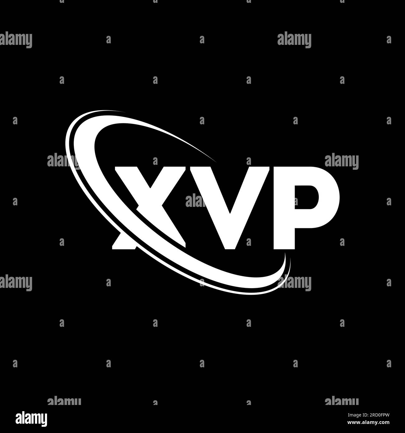 Xvp logo design hi-res stock photography and images - Alamy
