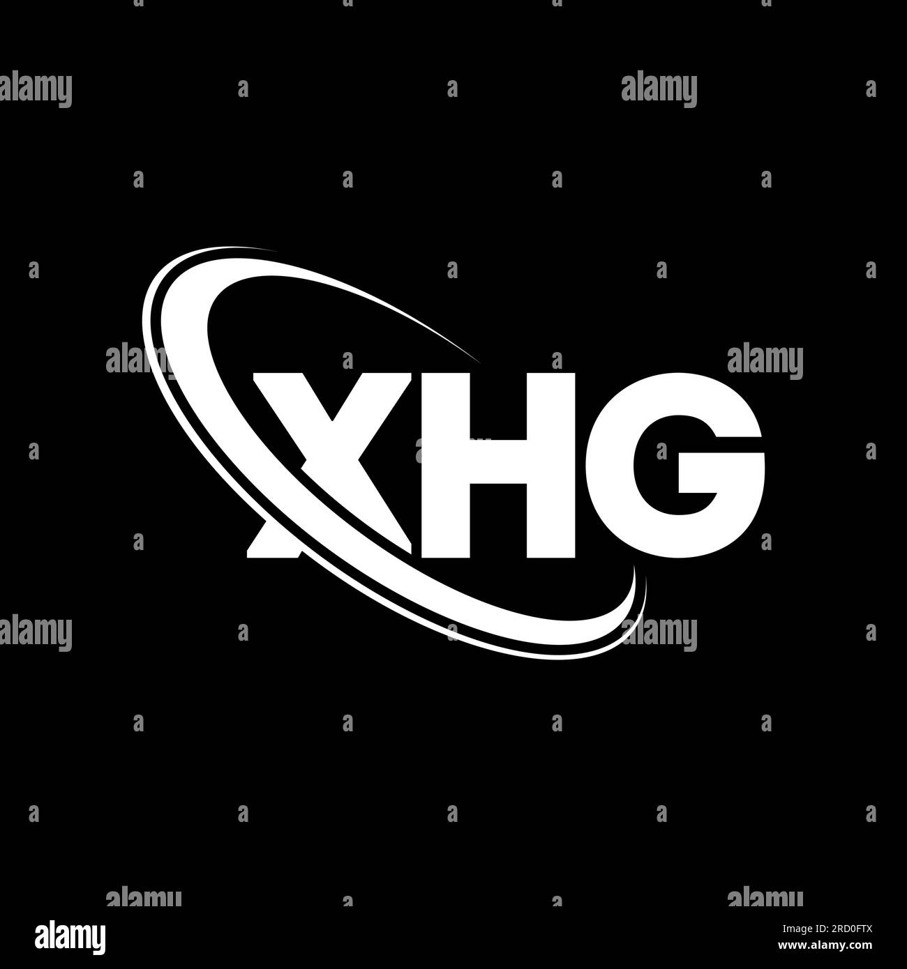 Xhg logo design hi-res stock photography and images - Alamy
