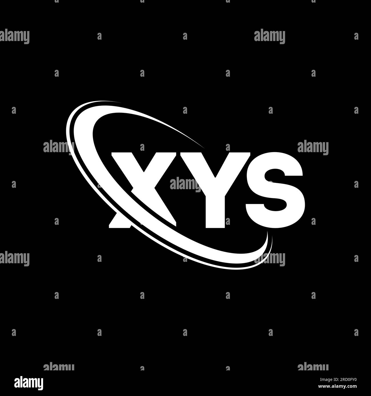 XYS logo. XYS letter. XYS letter logo design. Initials XYS logo linked ...