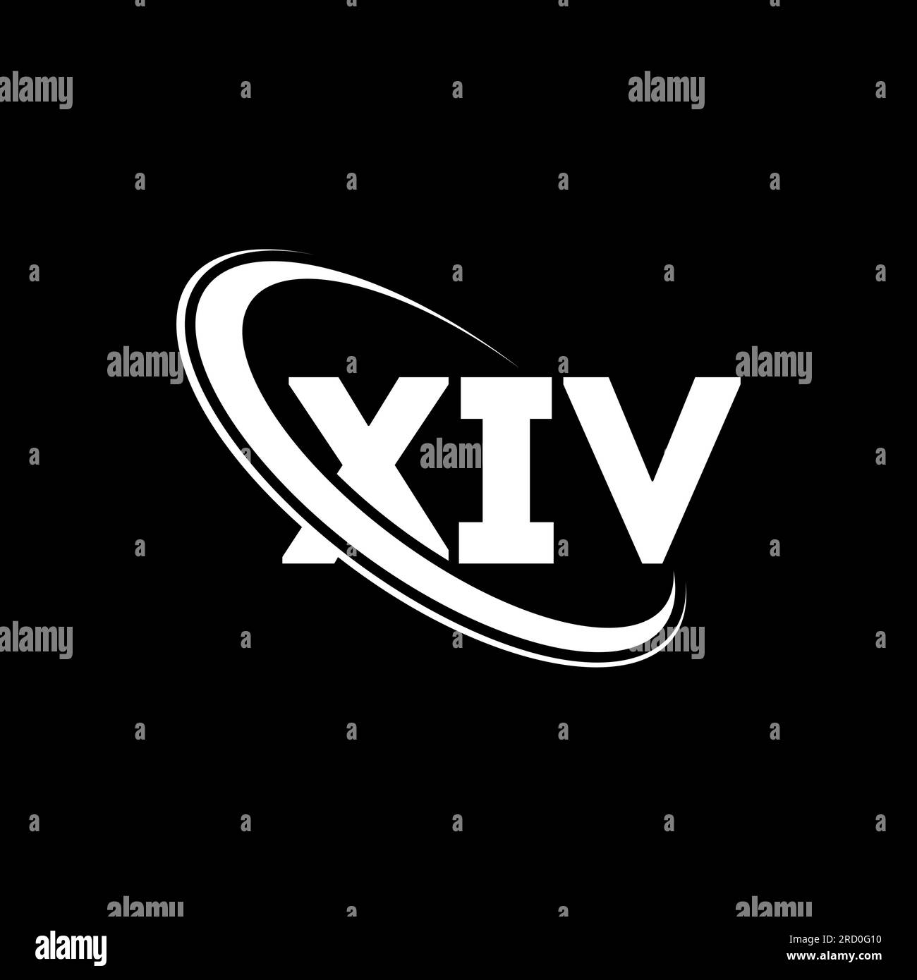 Xiv minimalist logo hi-res stock photography and images - Alamy