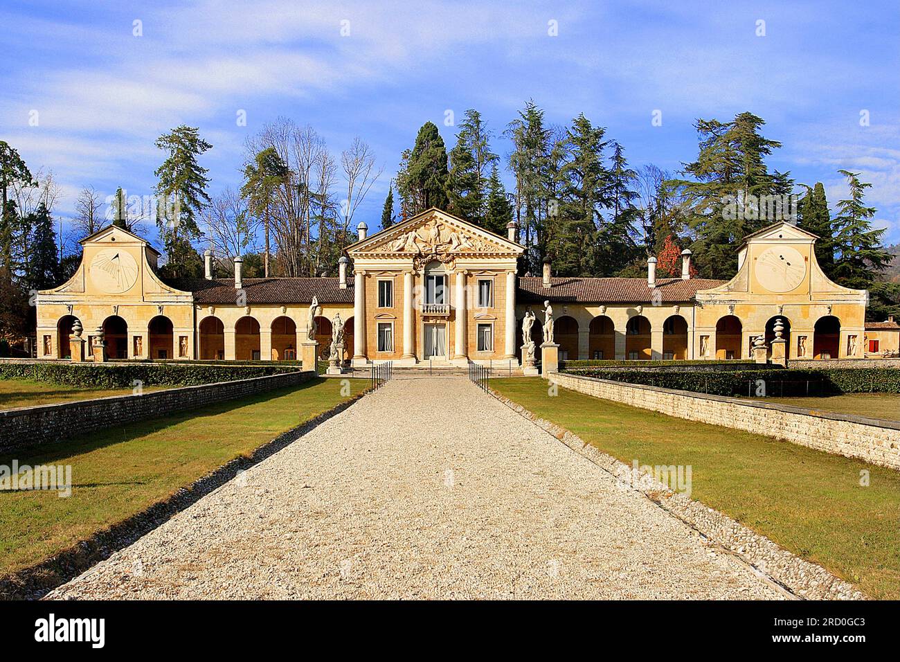 Villa Barbaro, Maser, Veneto, Italy Stock Photo - Alamy