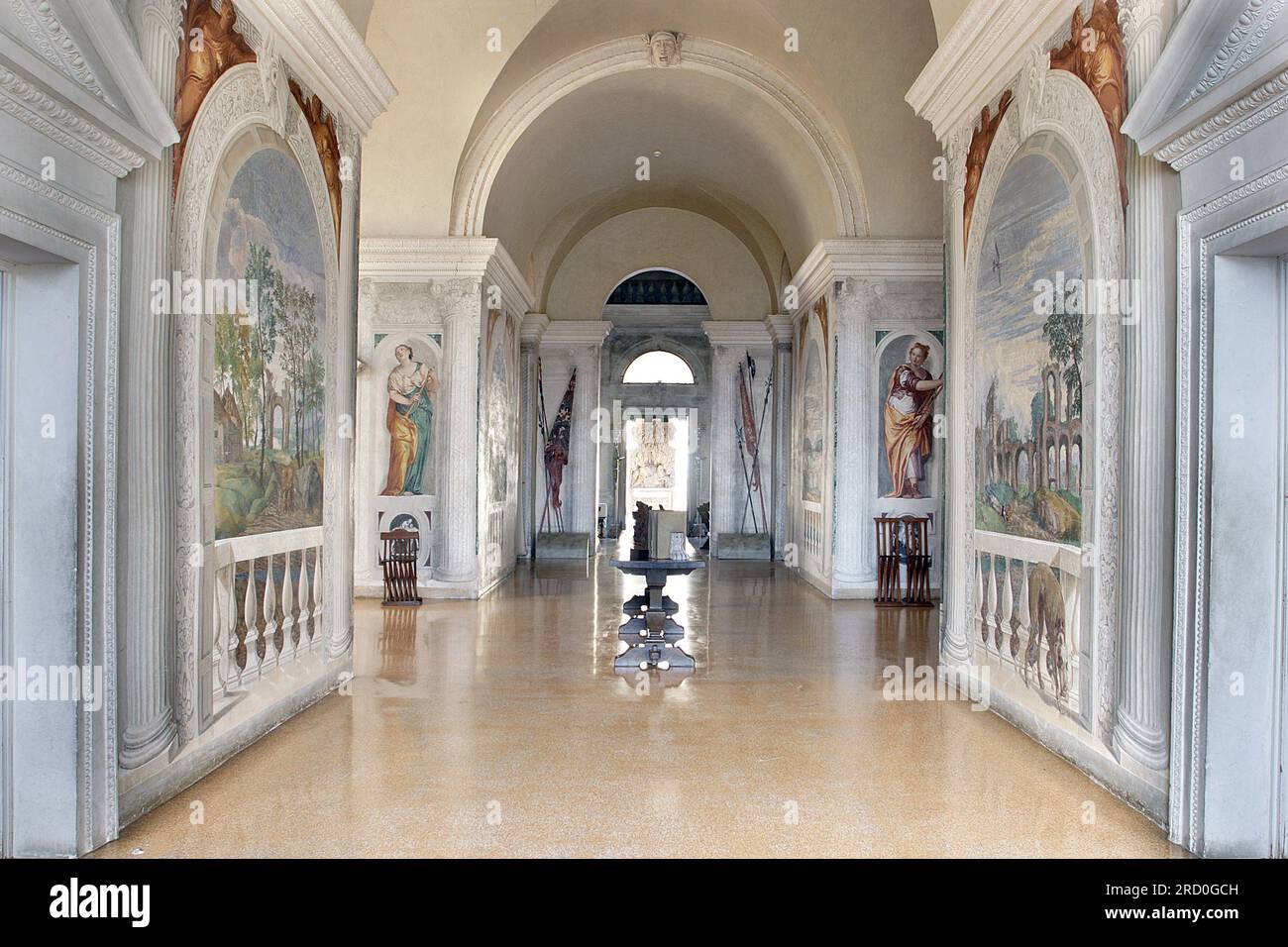 Villa Barbaro, Maser, Veneto, Italy Stock Photo - Alamy