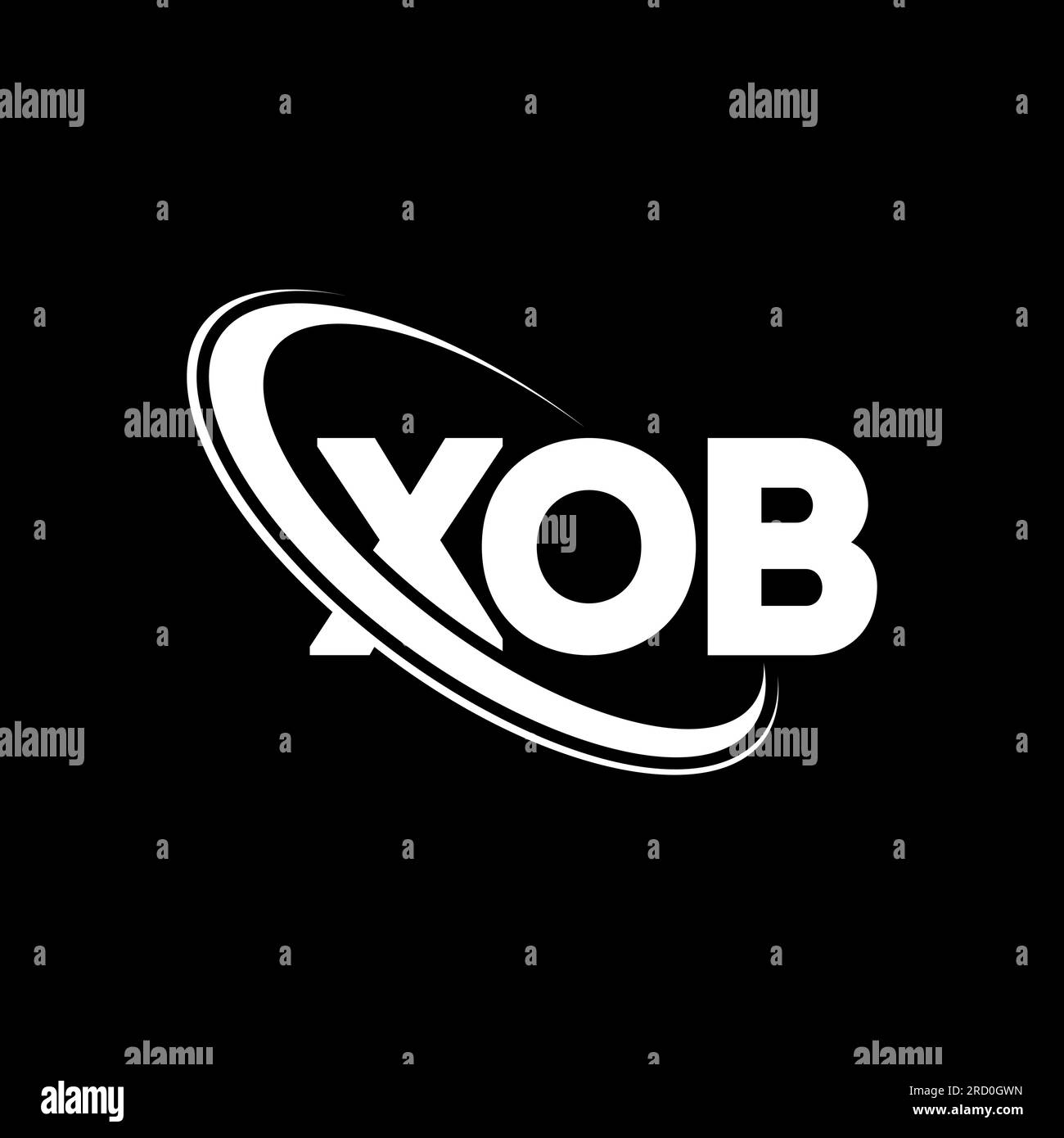 Xob logo design hi-res stock photography and images - Alamy