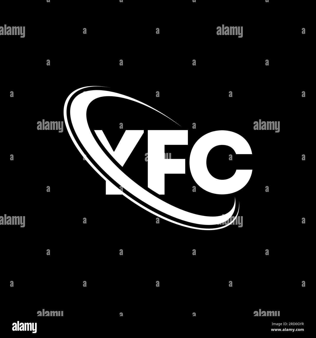 Yfc logo design hi-res stock photography and images - Alamy