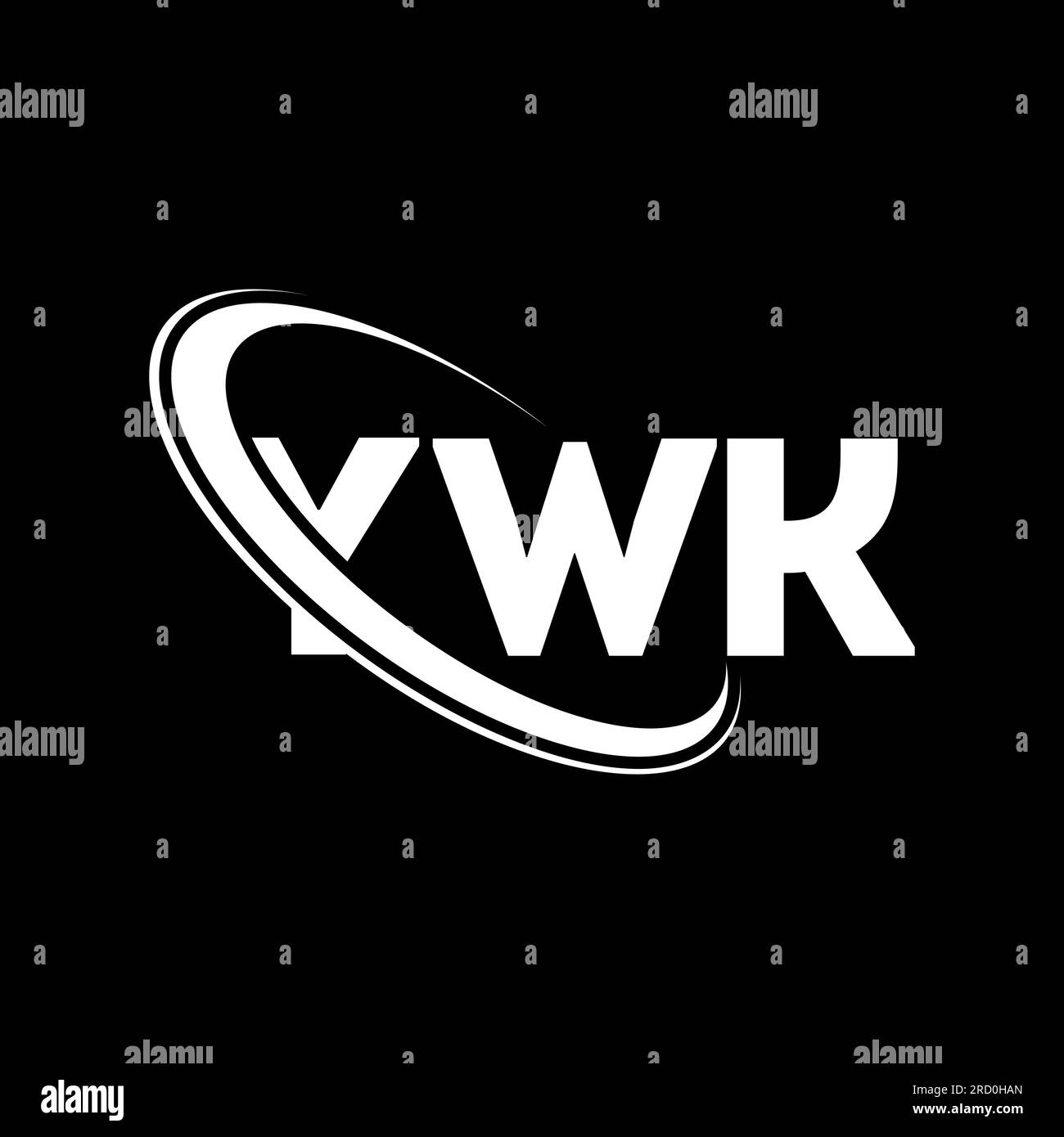 Ywk minimalist logo hi-res stock photography and images - Alamy