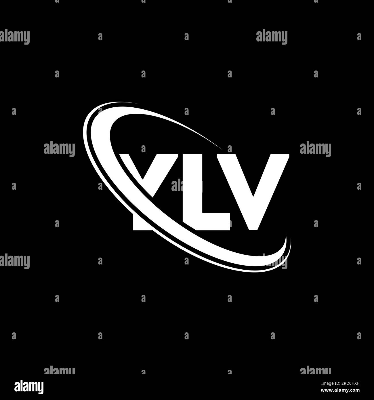 YLV logo. YLV letter. YLV letter logo design. Initials YLV logo linked ...
