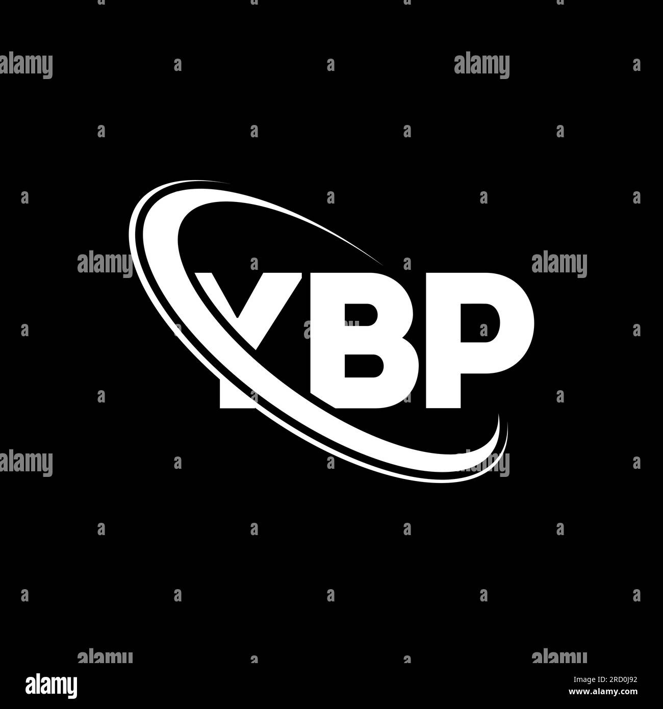 YBP logo. YBP letter. YBP letter logo design. Initials YBP logo linked ...