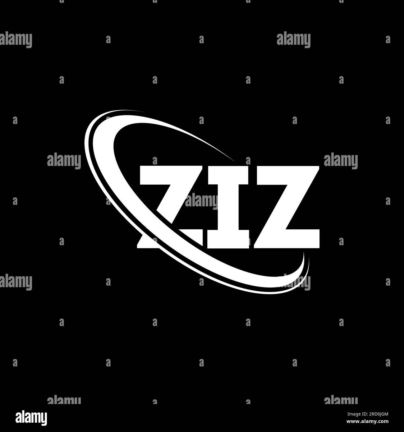 ZIZ logo. ZIZ letter. ZIZ letter logo design. Initials ZIZ logo linked ...