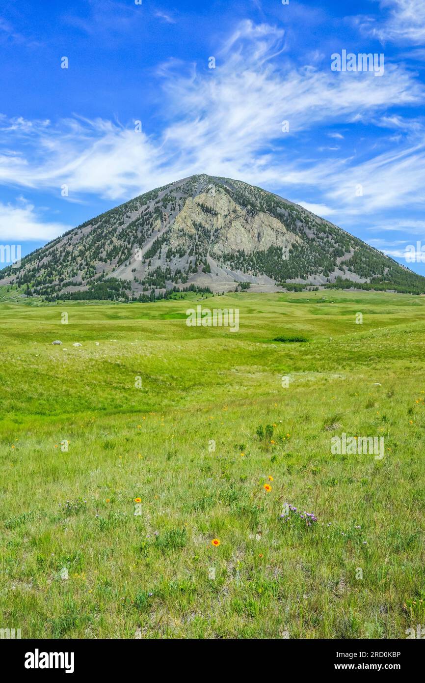 prairie below west butte in the sweet grass hills near whitlash ...