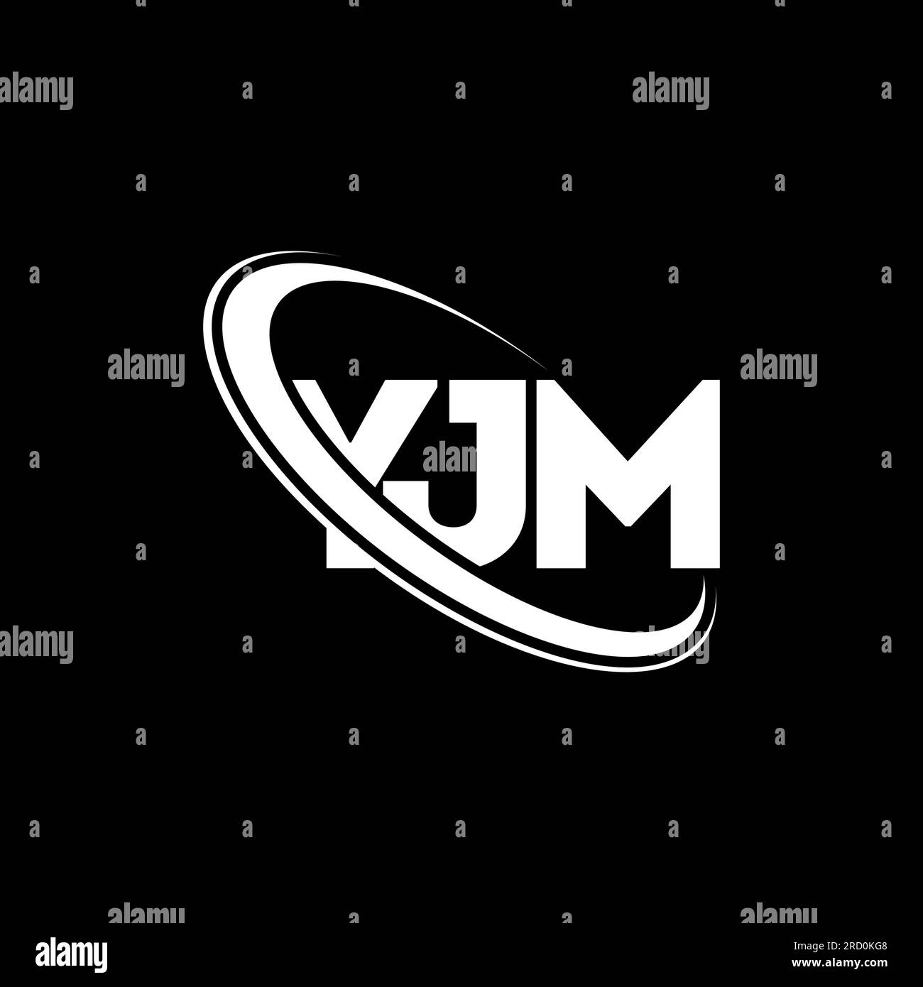 Yjm logo design hi-res stock photography and images - Alamy