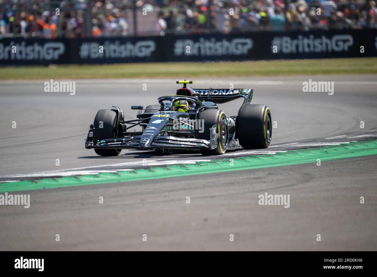 Silverstone, UK - Friday 7th July 2023 - FORMULA 1 ARAMCO BRITISH GRAND PRIX 2023 - Lewis ...