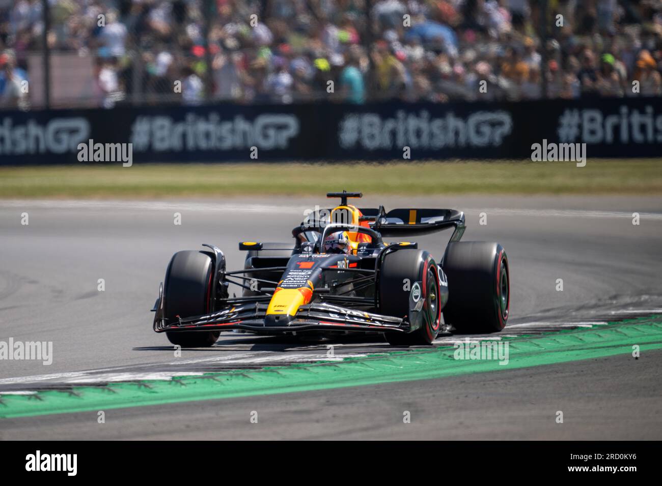 Silverstone, UK - Friday 7th July 2023 - FORMULA 1 ARAMCO BRITISH GRAND PRIX 2023 - Max ...