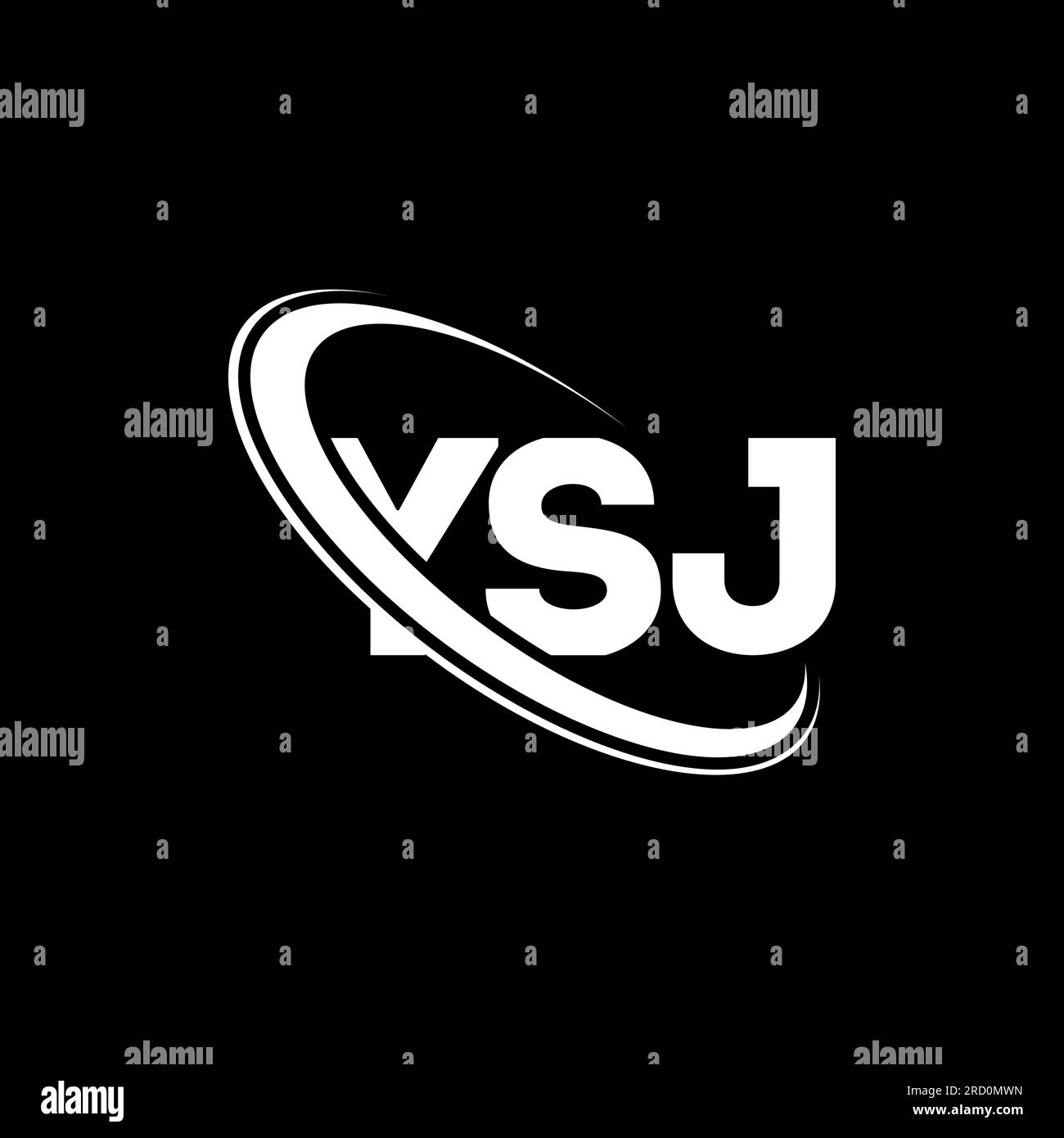 Ysj logo design hi-res stock photography and images - Alamy