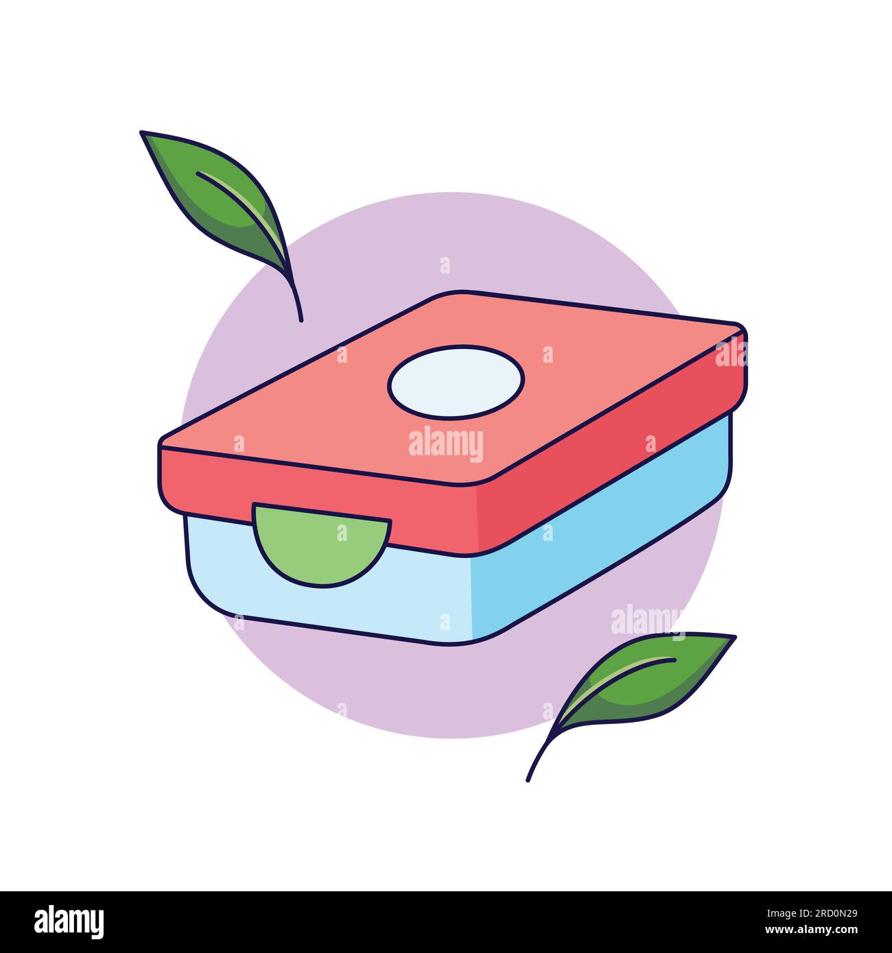 Reusable lunch Box. Sustainable lifestyle, zero waste, ecological ...