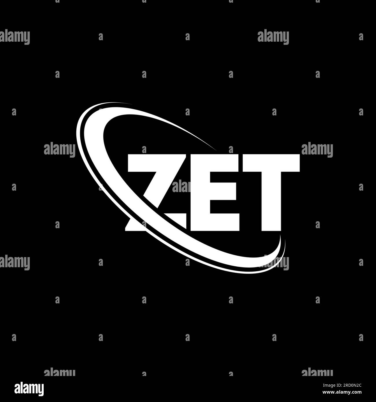 ZET logo. ZET letter. ZET letter logo design. Initials ZET logo linked ...