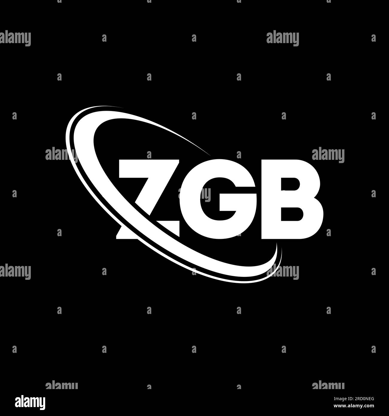 Zgb circle logo hi-res stock photography and images - Alamy