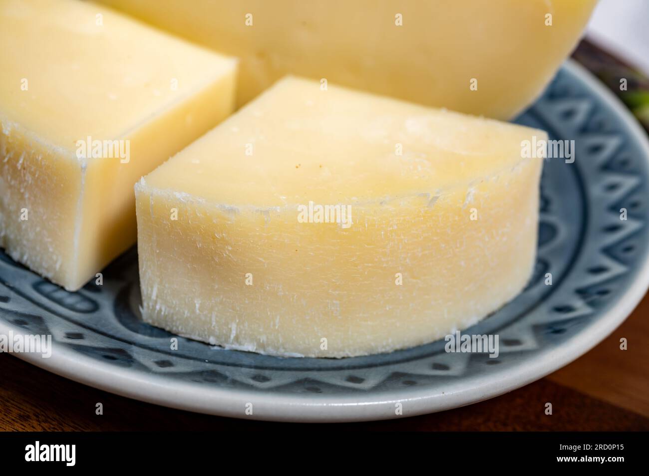 Italian cheese, Provolone dolce cow cheese from Cremona served with ...