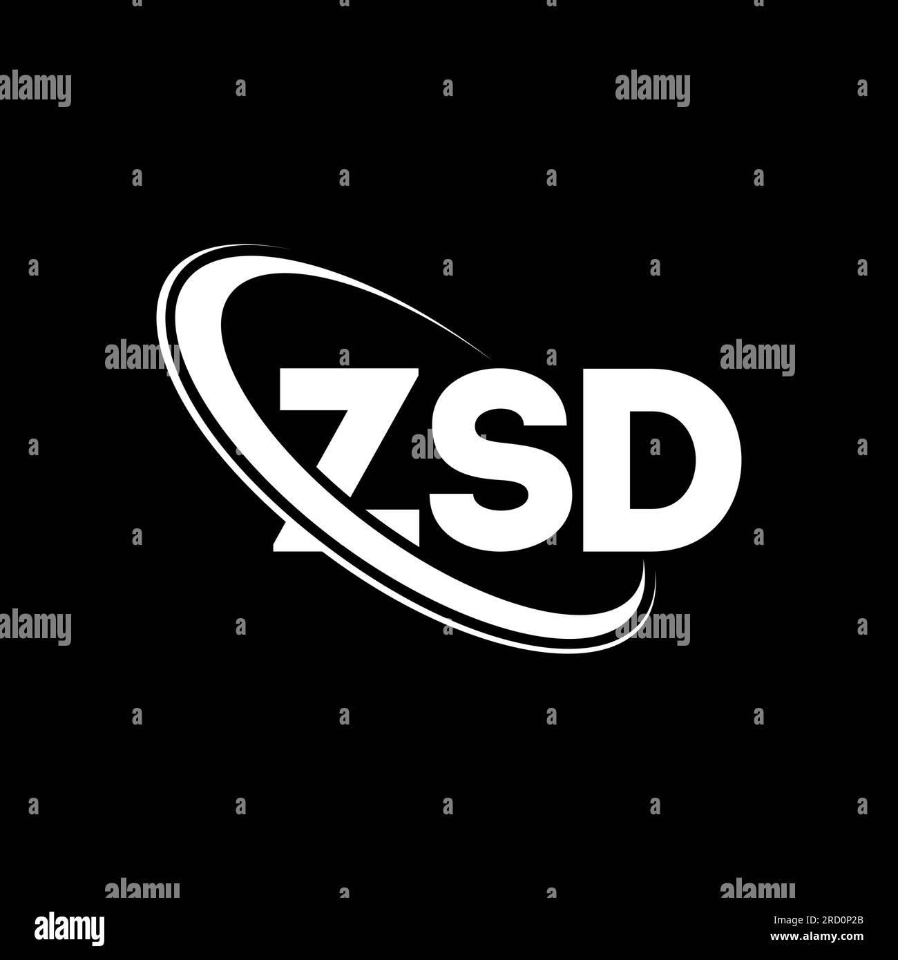 Zsd logo design hi-res stock photography and images - Alamy