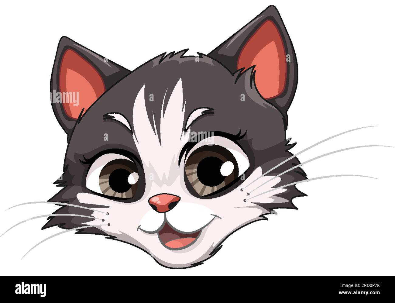 Striking cat image Cut Out Stock Images & Pictures - Alamy