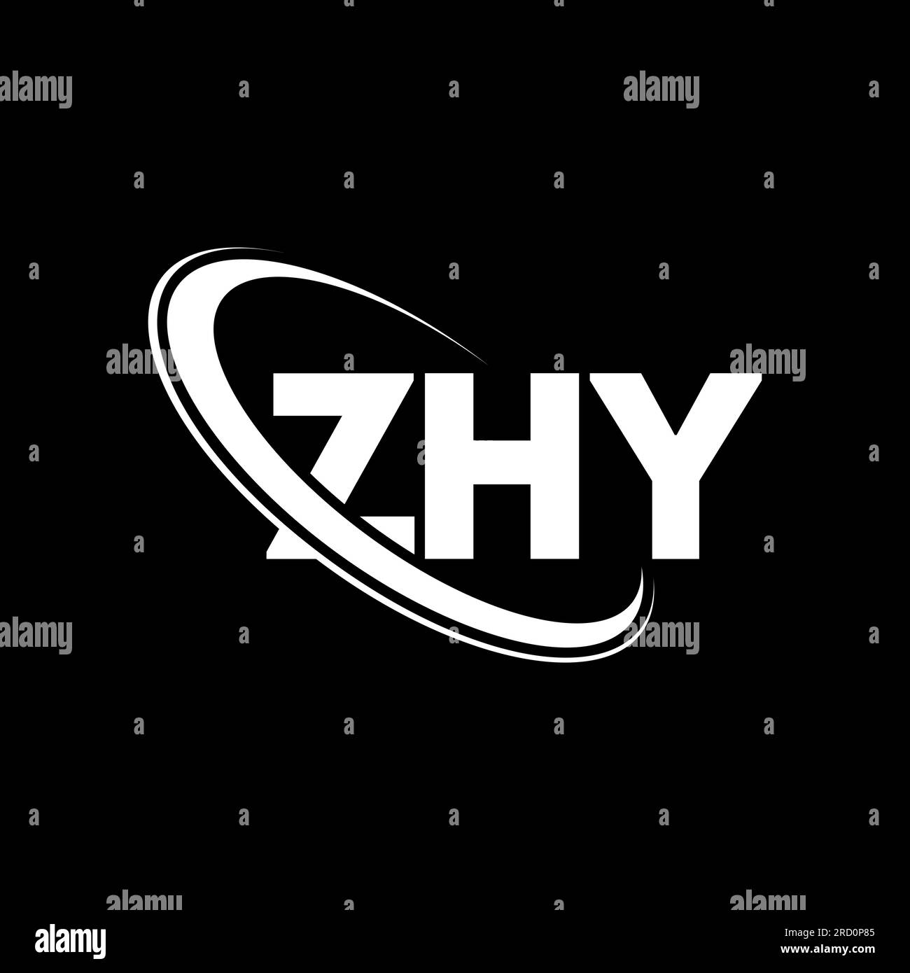 Zhy logo design hi-res stock photography and images - Alamy