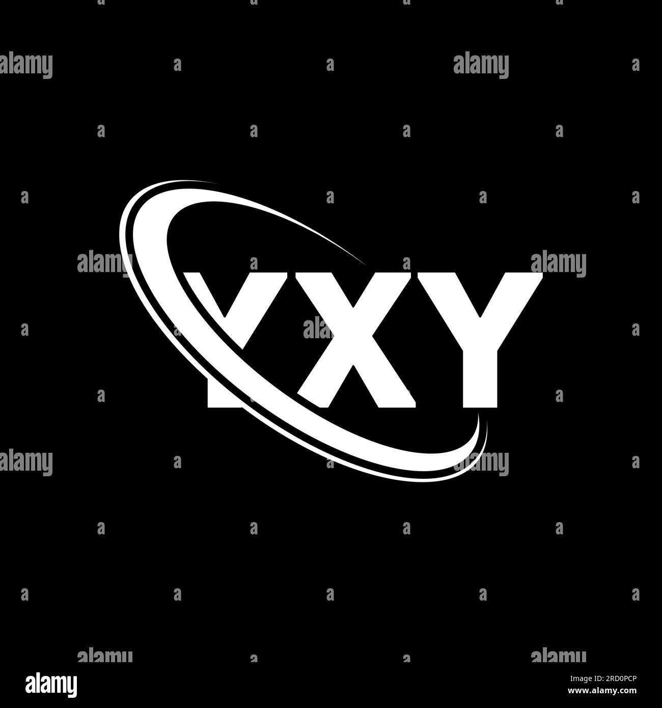 Yxy circle logo hi-res stock photography and images - Alamy