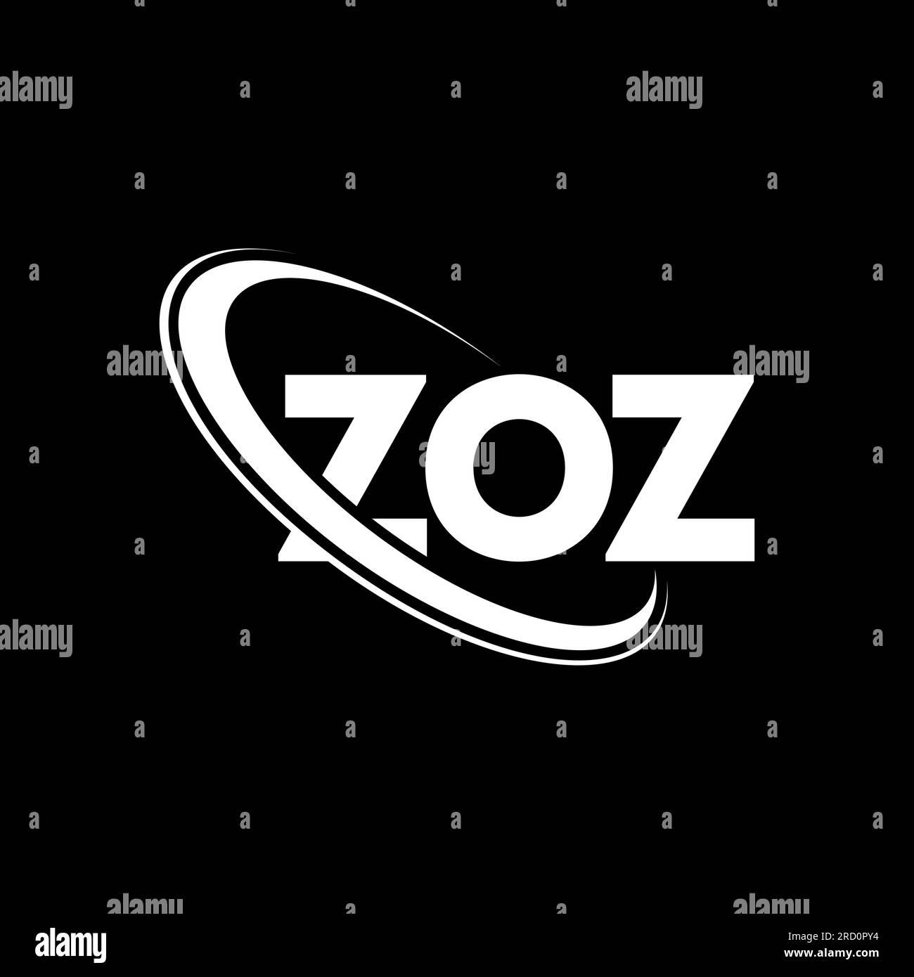 Zoz logo design hi-res stock photography and images - Alamy