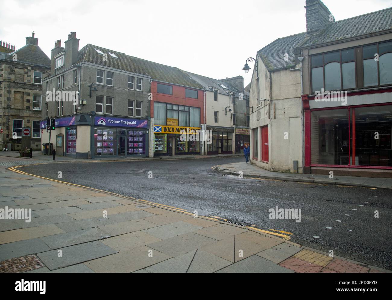 Wick, Caithness, Scotland, July 3rd, 2023, scenes showing a practically ...
