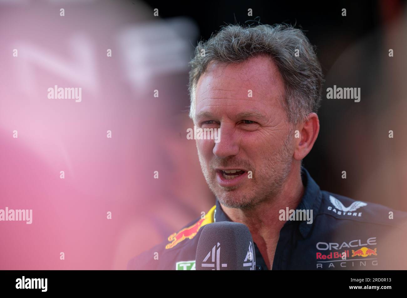 Silverstone, UK - Friday 7th July 2023 - FORMULA 1 ARAMCO BRITISH GRAND PRIX 2023 - CHRISTIAN ...