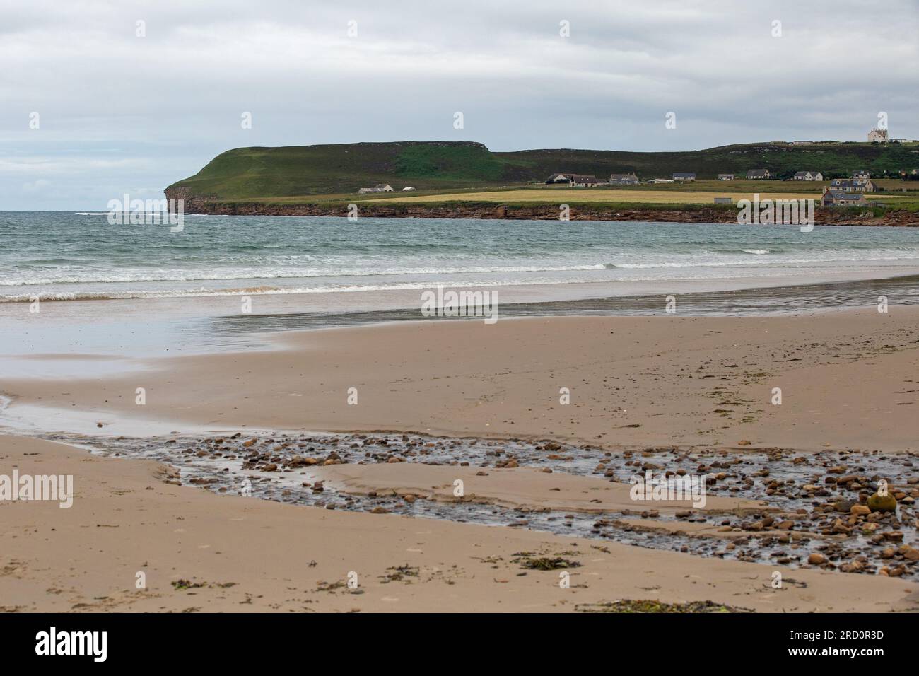 Dunnet Bay, Caithness, Scotland, July 2023, people enjoying the beach ...