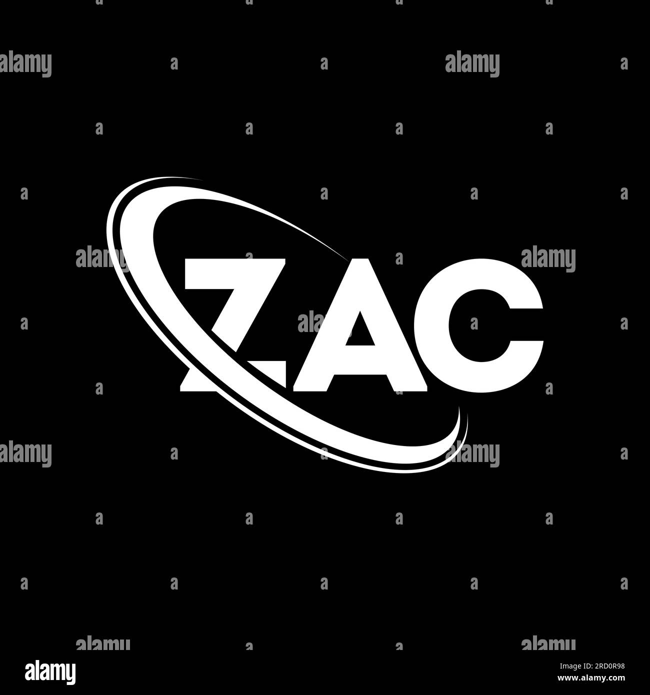 Zac circle logo Stock Vector Images - Alamy