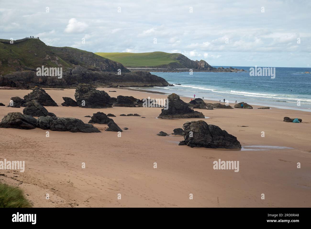 Sango Bay, Durness, Sutherland, Scotland, Jul 4th 2023 views of the ...
